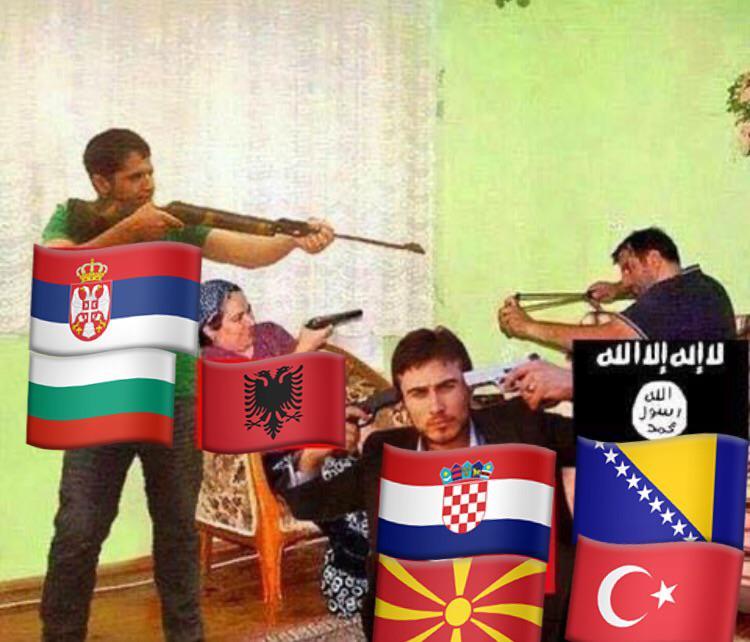 Balkan groups be like: | /r/2balkan4you/top/ | Balkan Memes | Know Your ...