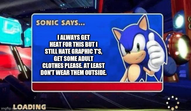 Sonic says... | Sonic the Hedgehog | Know Your Meme