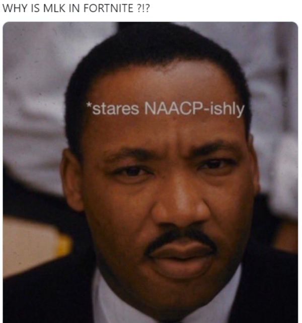 mlk in fortnite | MLK Fortnite March Through Time Event | Know Your Meme