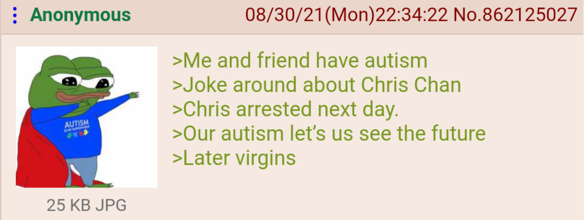 Anon has autism | /r/Greentext | Greentext Stories | Know Your Meme