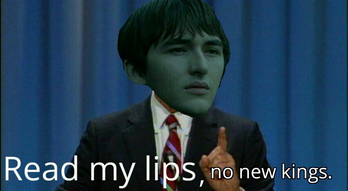 King Bran the Broken after he starts living forever next to a tree ...