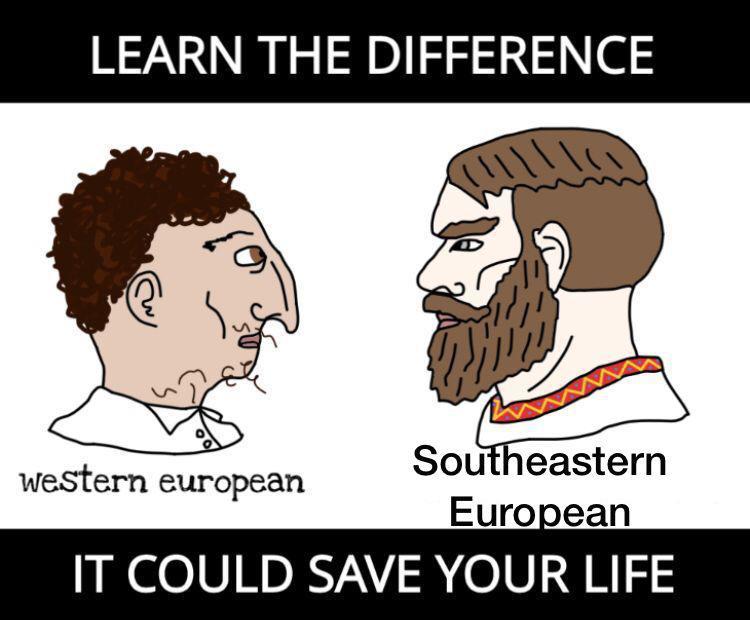 Subhuman vs Chad from Balkanistan | /r/2balkan4you/top/ | Balkan Memes ...