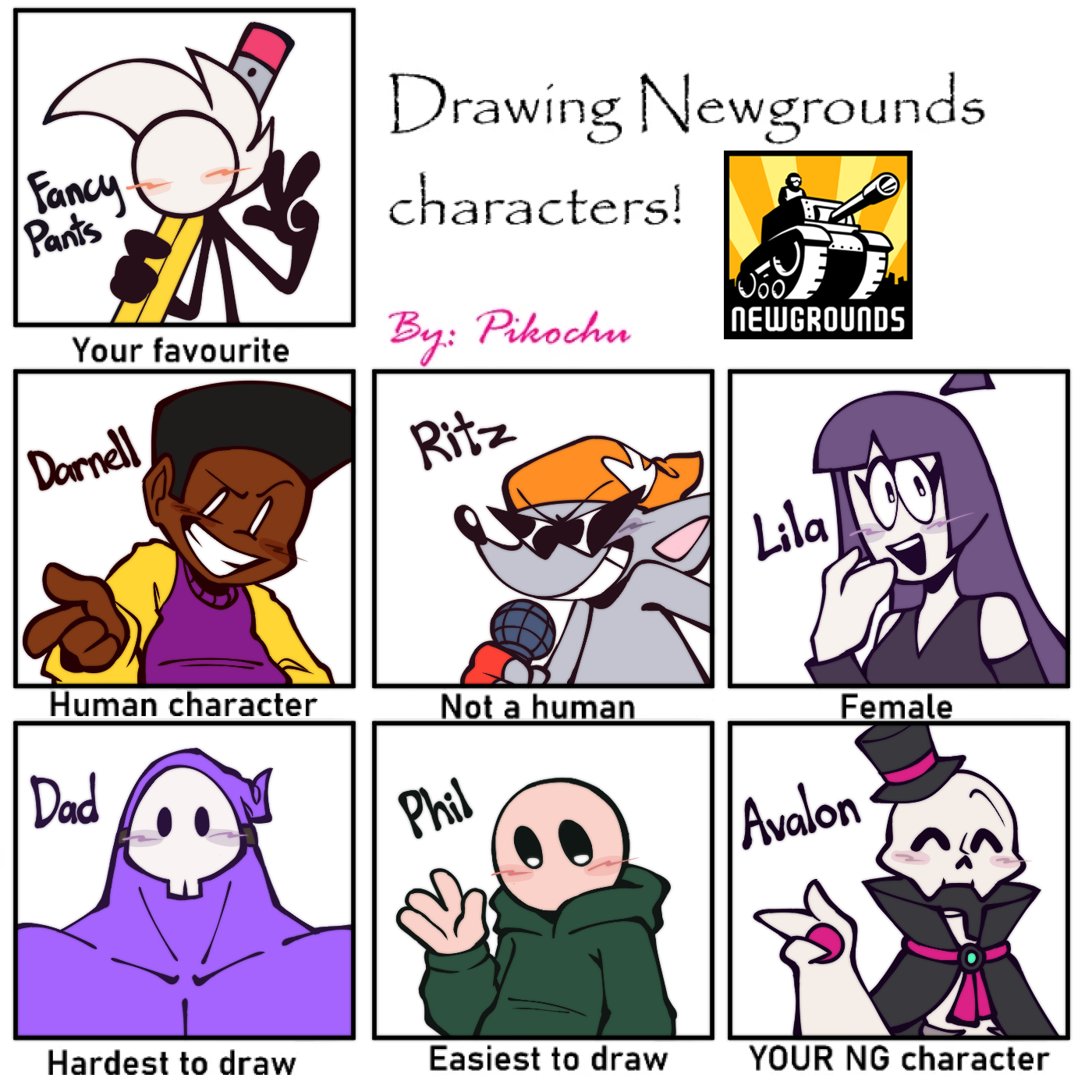 newgrounds drawing meme | Art memes | Know Your Meme