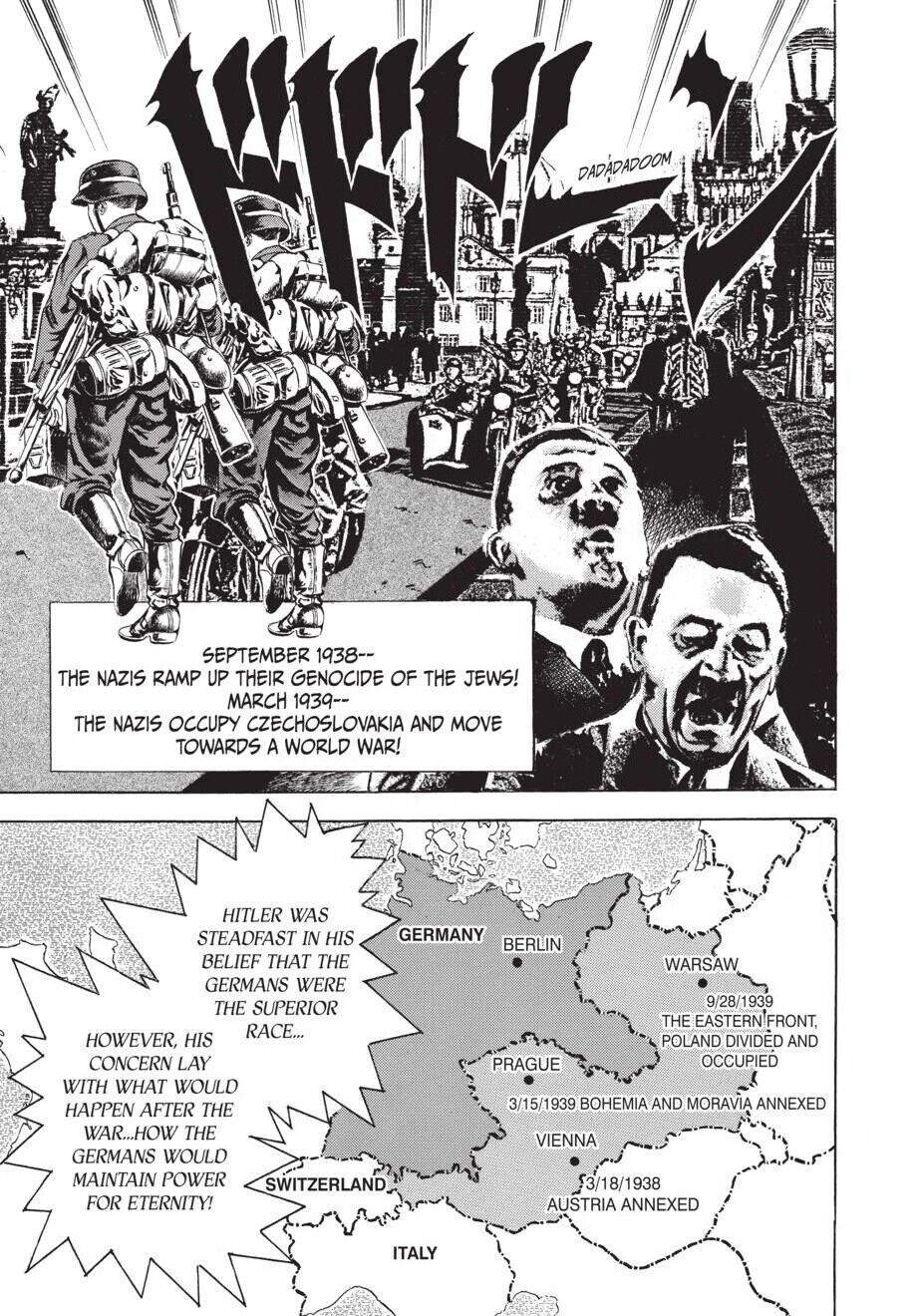 This part 2 panel makes it look like Hitler is having sex with Hitler ...