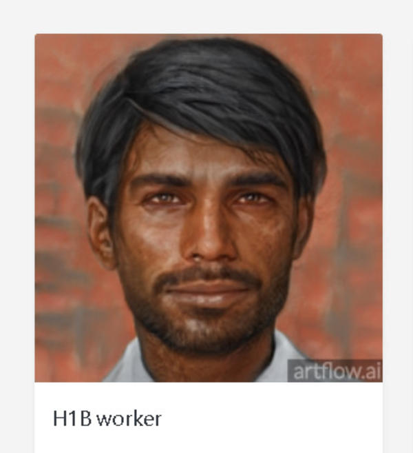 H1B worker | Artflow.ai | Know Your Meme