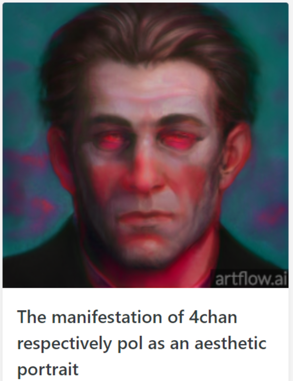 The manifestation of 4chan respectively pol as an aesthetic portrait ...