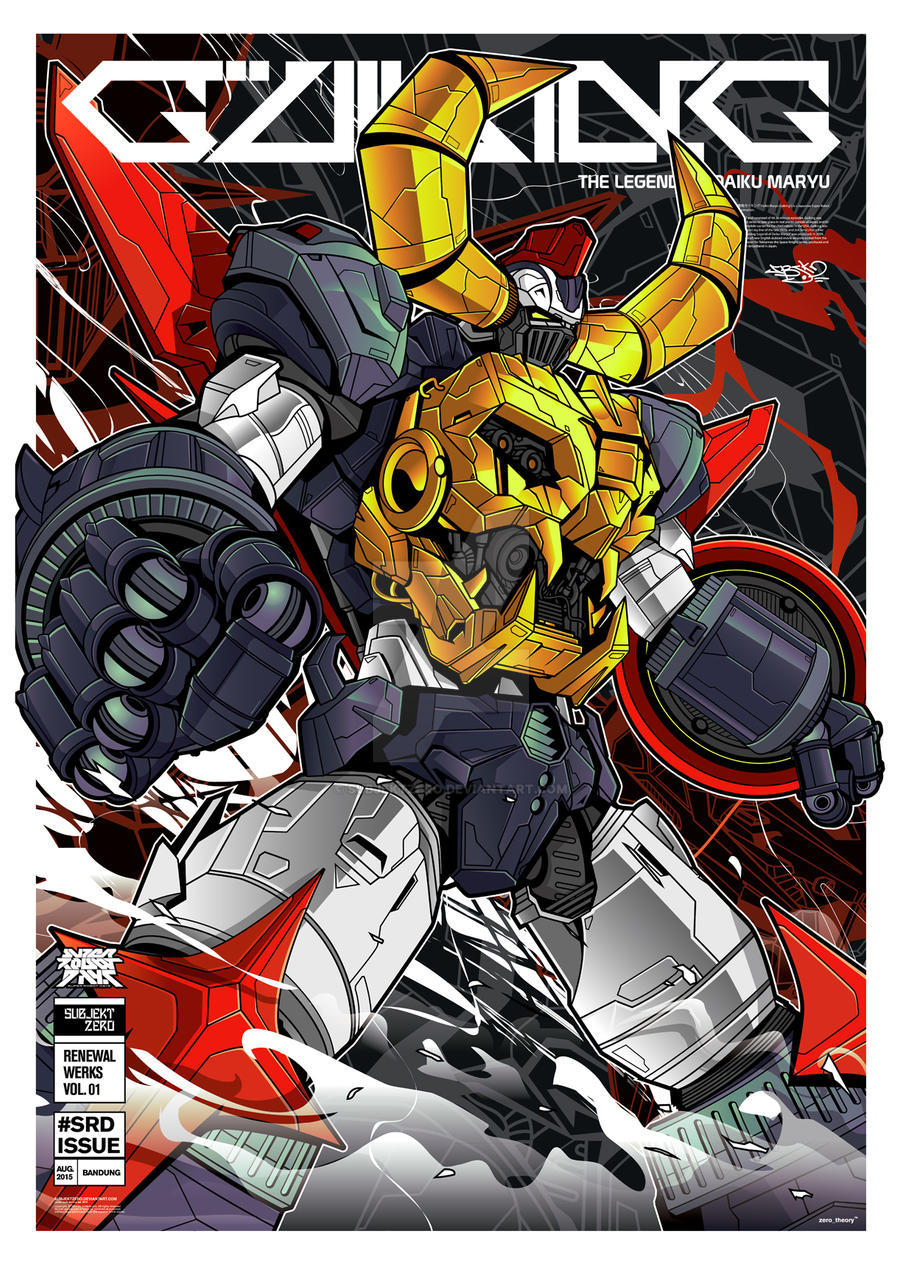 Rise, The Mighty Demon Dragon, GAIKING! by SubjektZero | Mecha | Know ...