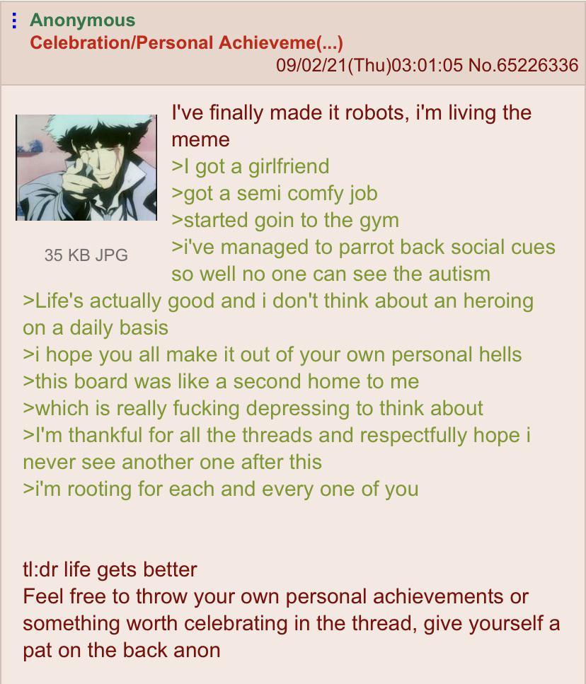 So long, Space Cowboy | /r/Greentext | Greentext Stories | Know Your Meme