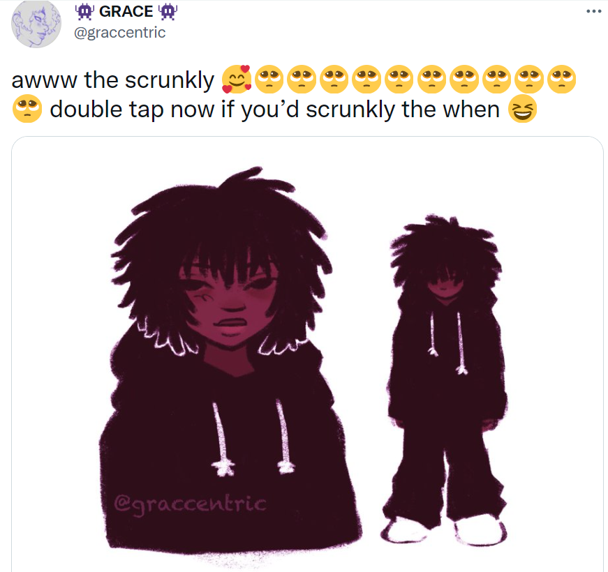 Wojak Scrunkly | Awww The Scrunkly | Know Your Meme