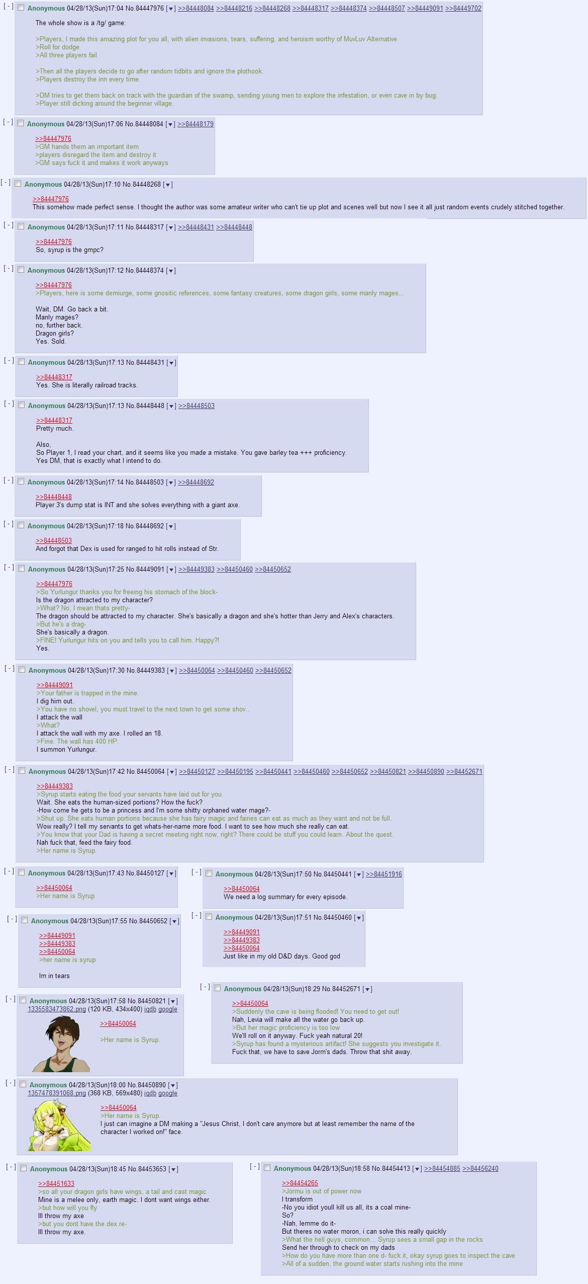 When the /a/ is actually /tg/ | /tg/ | Know Your Meme