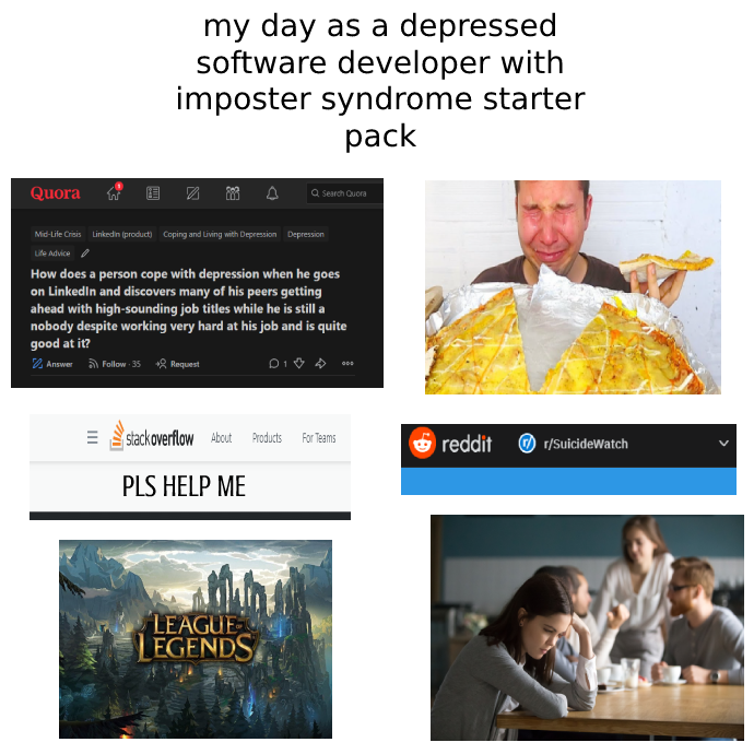 my day as a depressed software developer with imposter syndrome starter ...