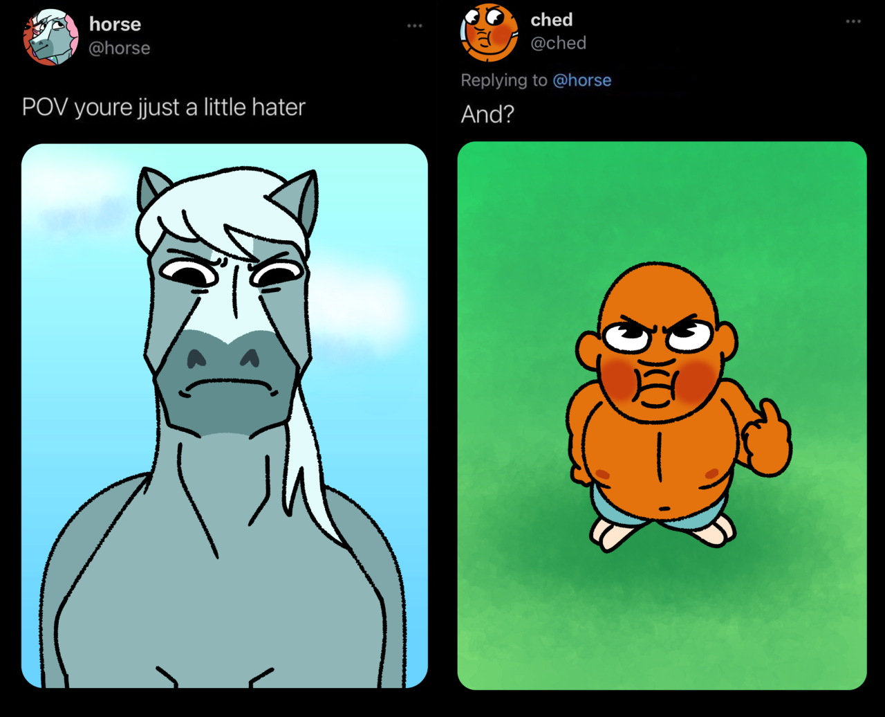 can’t draw horses | Netflix | Know Your Meme