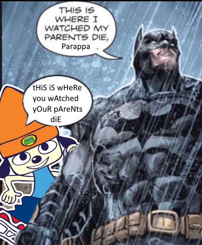 Master Batman | PaRappa the Rapper | Know Your Meme
