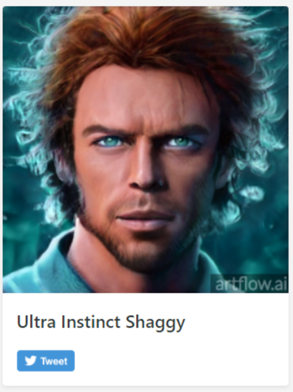 Ultra Instinct Shaggy | Artflow.ai | Know Your Meme