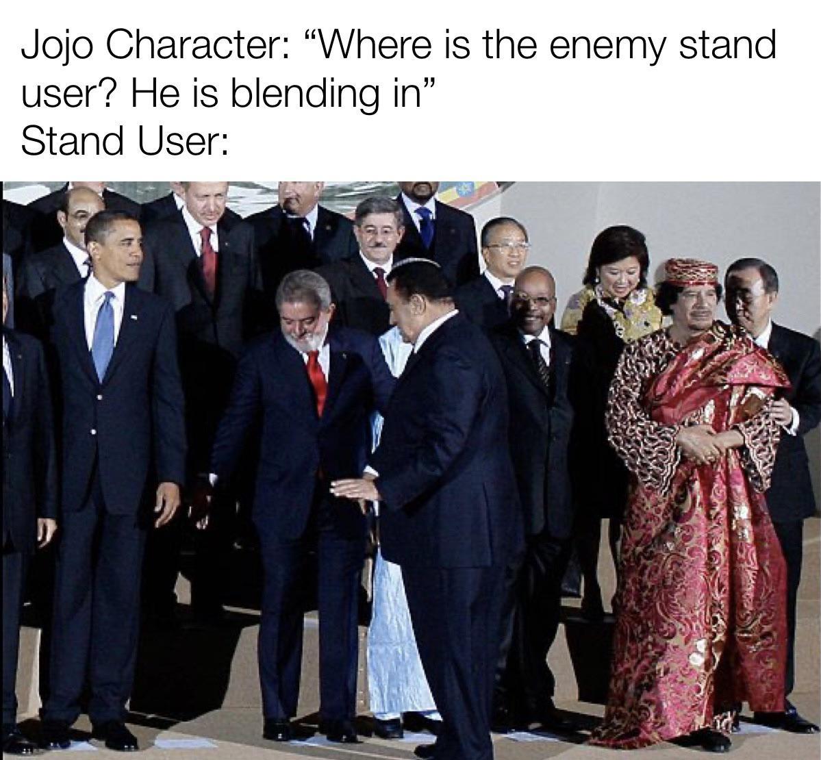 Totally inconspicuous | /r/ShitPostCrusaders/ | JoJo's Bizarre ...