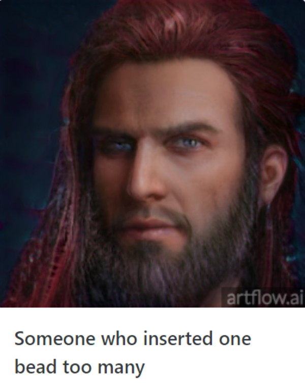 A Bead Too Far | Artflow.ai | Know Your Meme