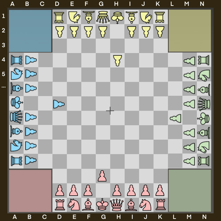 PCM Chess day 2: All quadrants move simultaneously, in the order of the ...