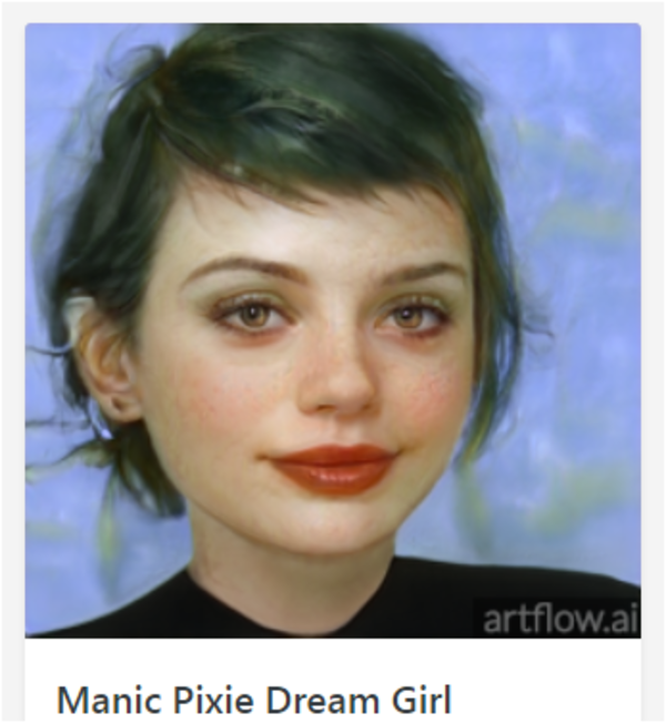 Manic Pixie Dream Girl | Artflow.ai | Know Your Meme