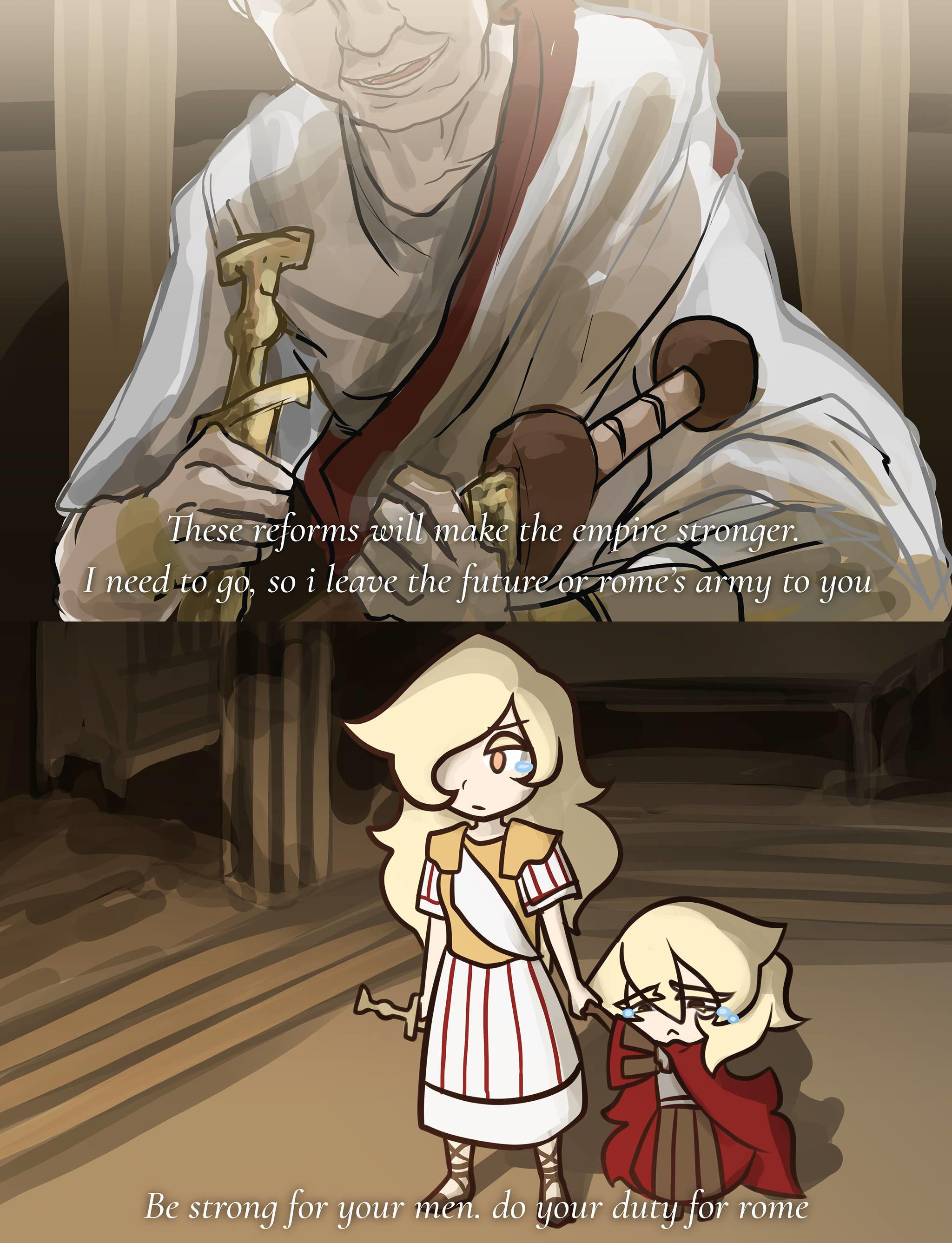 Gaius's Marian reforms 107 BC colorized. Also wanted an excuse to draw ...