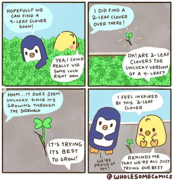 Two leaf clover | /r/wholesomememes | Wholesome Memes | Know Your Meme