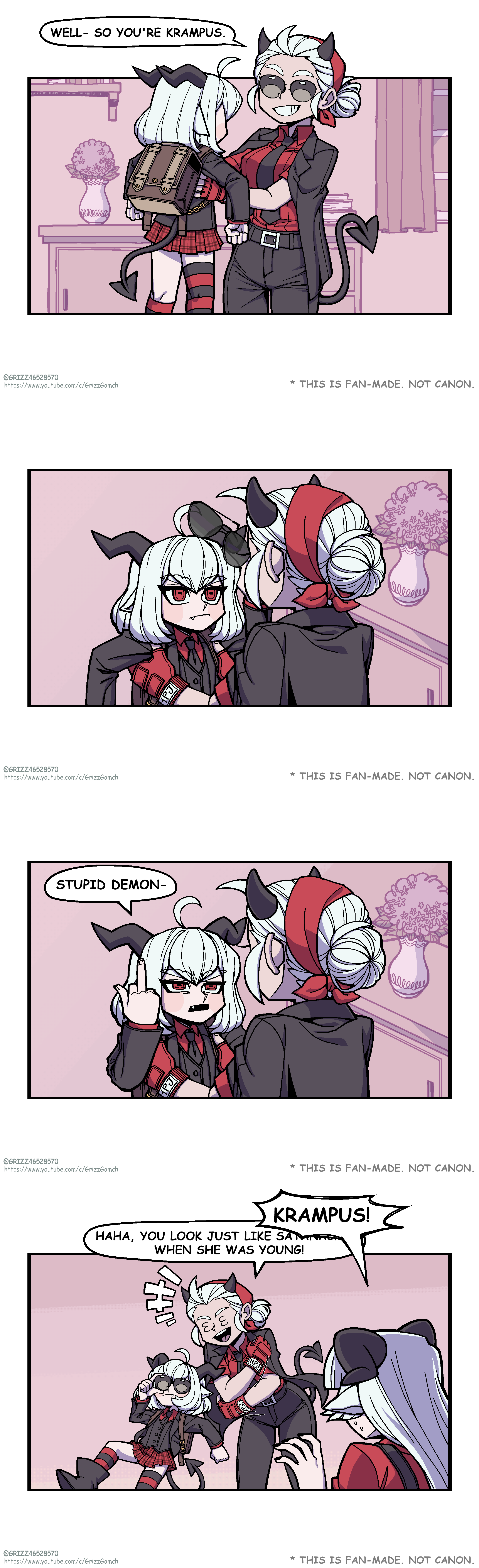 Helltaker Fan Comic: Baphomet 10 - Grizz | Helltaker | Know Your Meme