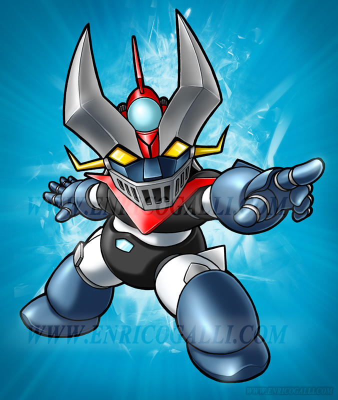Great Mazinger - SD by EnricoGalli | Mazinger Z | Know Your Meme
