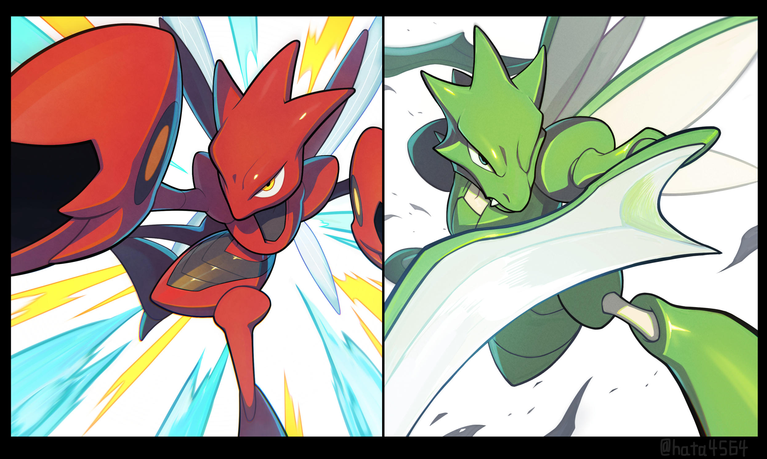 Scizor and Scyther | Pokémon | Know Your Meme