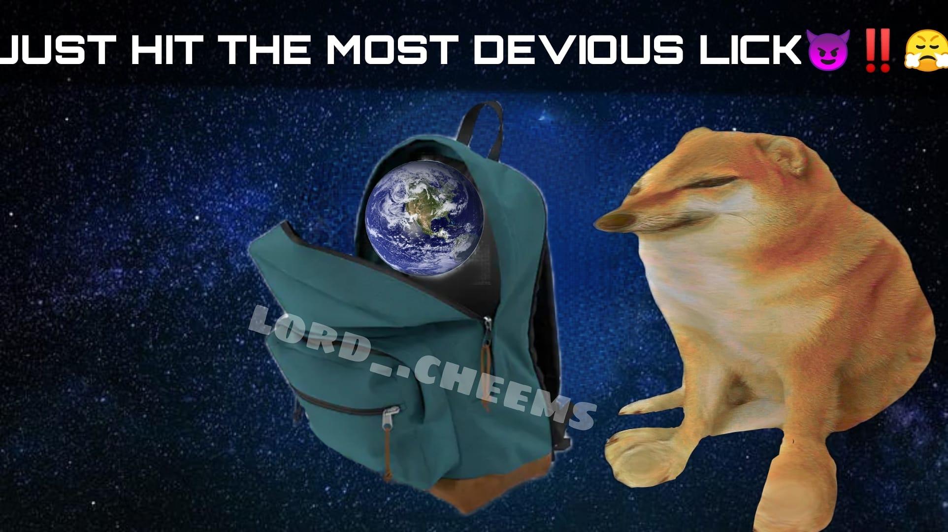 Just hit my most devious lick(meme made before u/untitled check insta ...