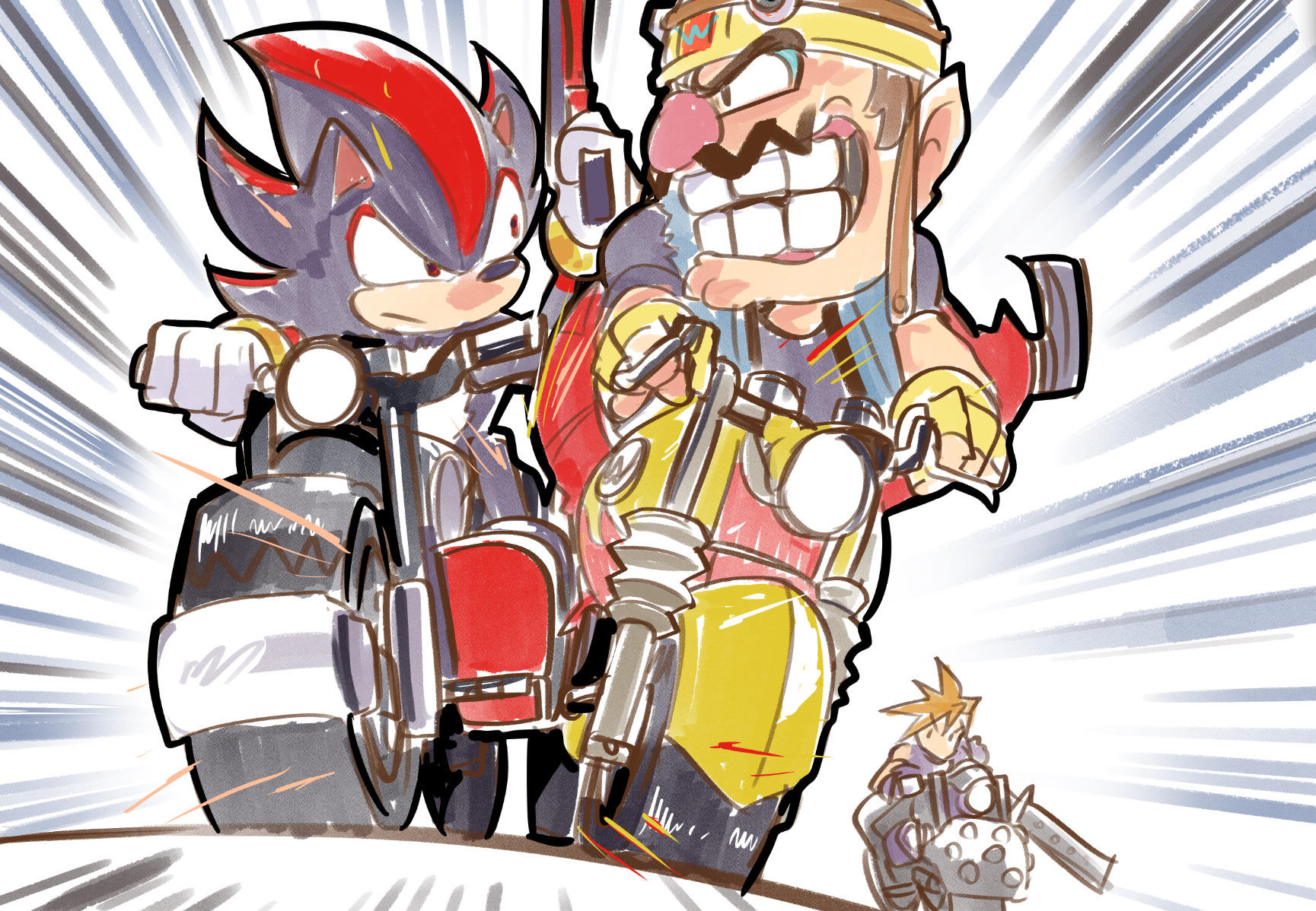 ramming side by side | Crossover | Know Your Meme