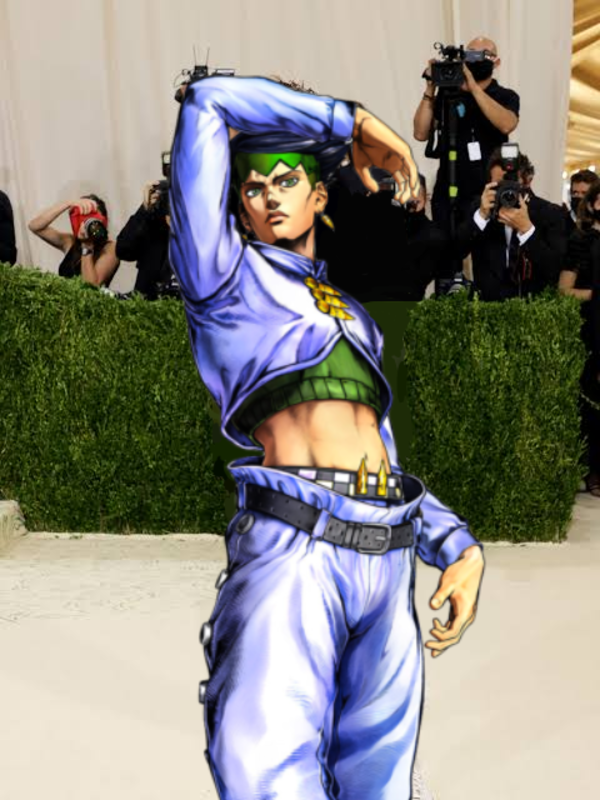 Kishibe Rohan for Met Gala 2021 | /r/ShitPostCrusaders/ | JoJo's ...
