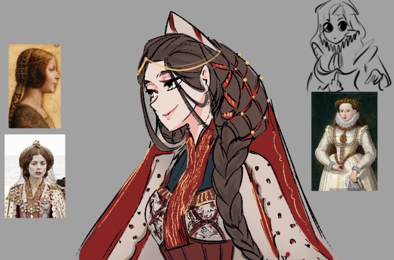 Hairnet drawing practice. | Centurii-chan | Know Your Meme