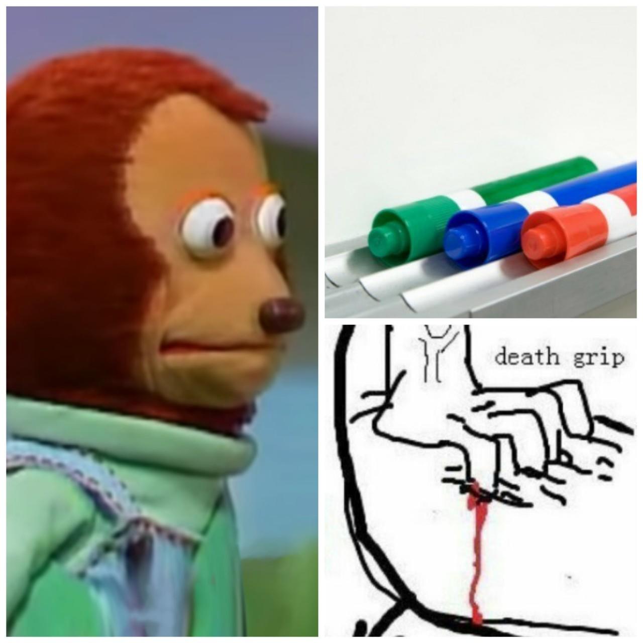 MUST. RESIST. URGE. TO. MAKE WHITEBOARD MARKER SWORD. | Nervous / Horny ...