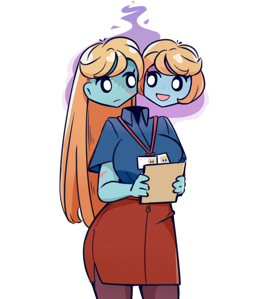 twin dullahan | Monster Girls | Know Your Meme