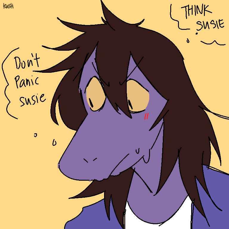 Susie in every pleasant social interaction ever... | Deltarune | Know ...