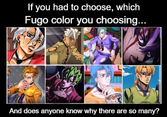 OG image from twitter user *Fugo's Fork* | /r/ShitPostCrusaders/ | JoJo ...
