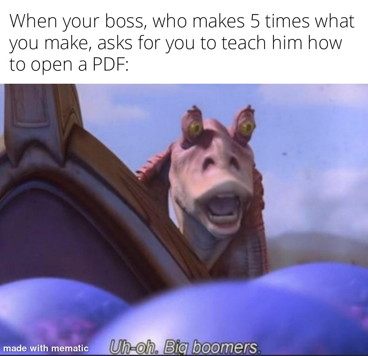 They got to have a FAQ around here to help you, so I can go back to ...