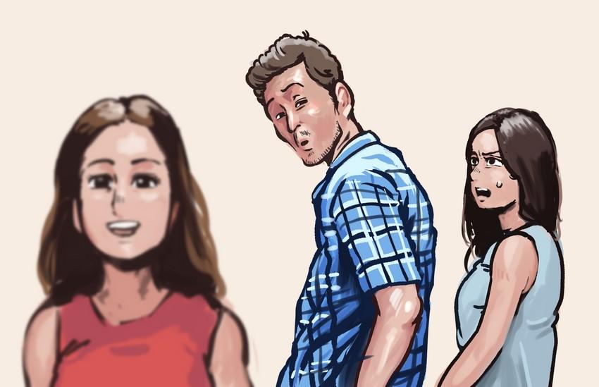 When you cant find an artist to redraw your meme | Distracted Boyfriend ...