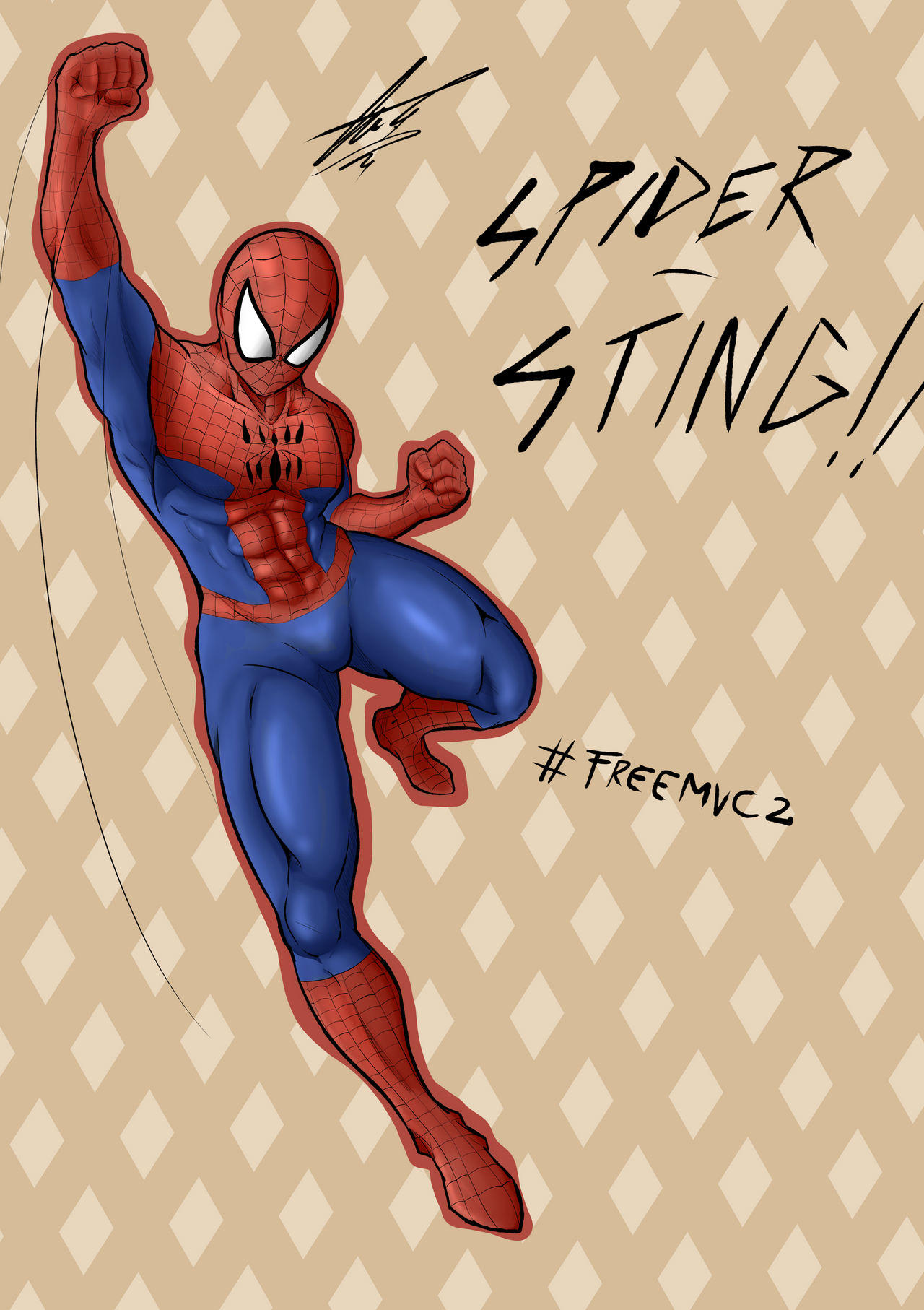 Spider Sting! by LauK-po | Marvel vs. Capcom | Know Your Meme