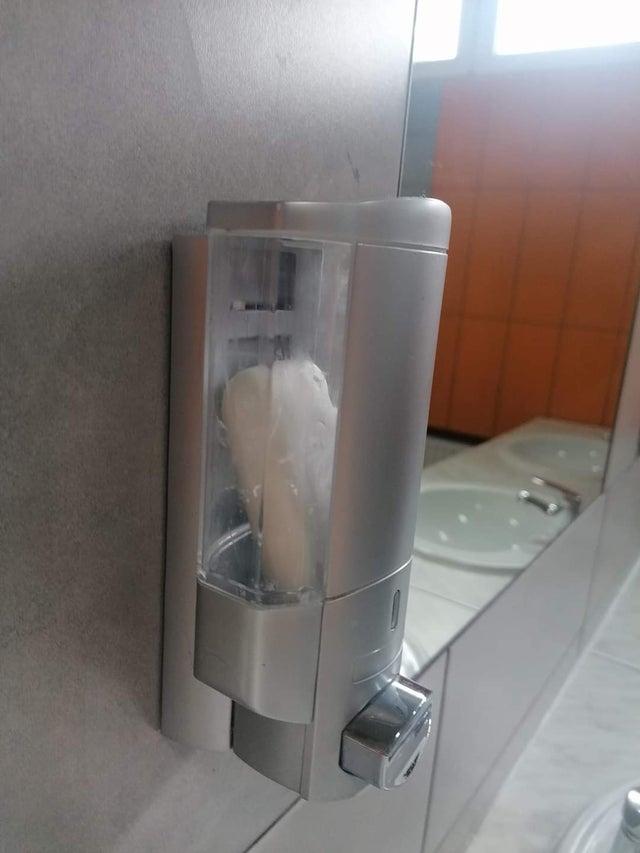 Refilling the Soap Dispenser | Know Your Meme