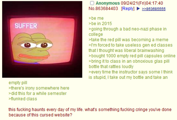 Anon does something cringe | /r/Greentext | Greentext Stories | Know ...