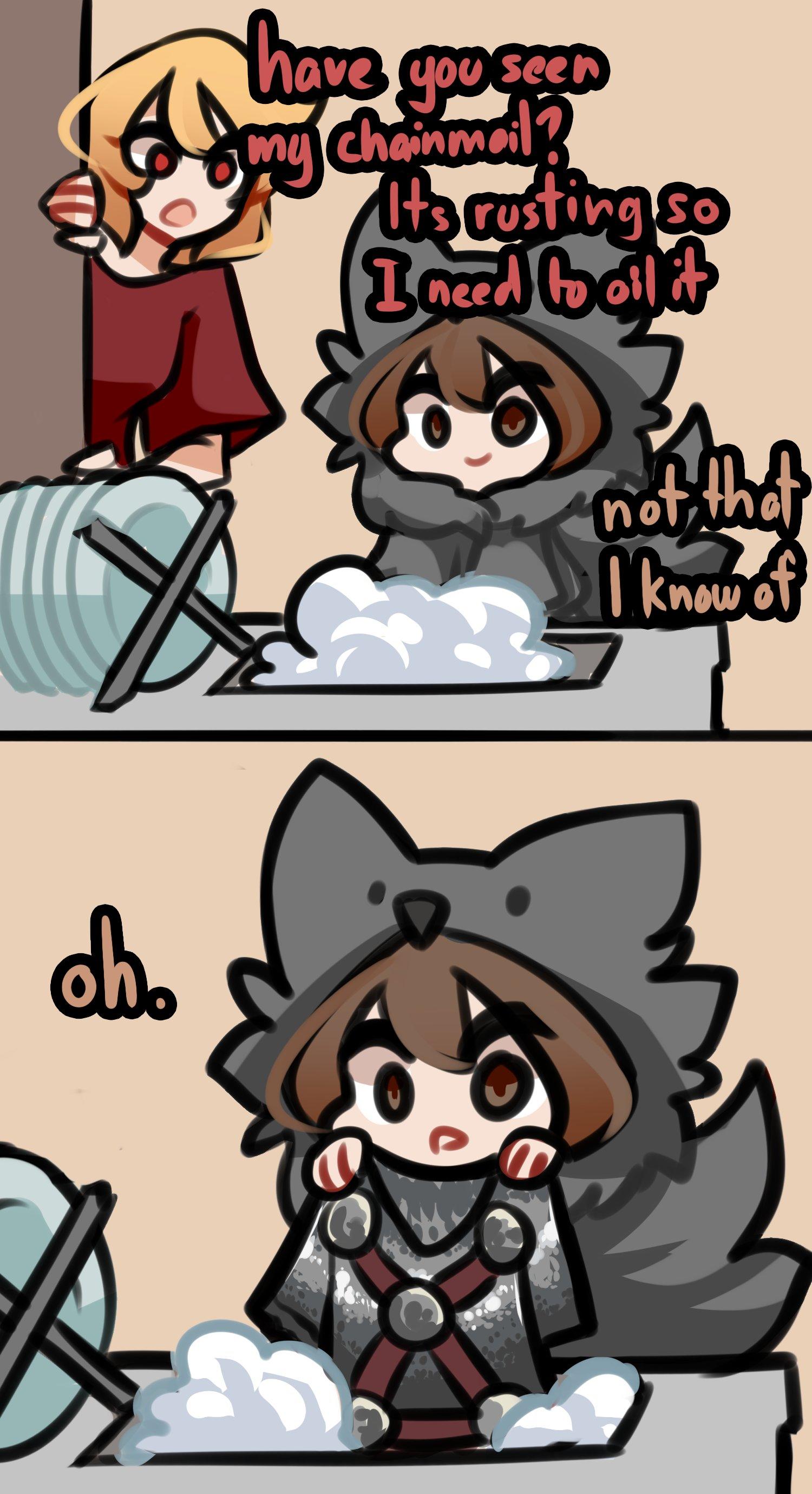 cleaning rust is hell | Centurii-chan | Know Your Meme