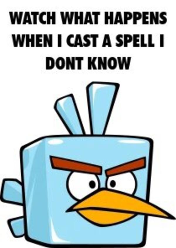Ice Bird | Watch What Happens When I Cast A Spell I Don't Know! | Know ...