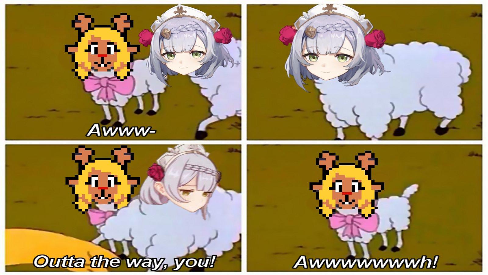 When Noelle is trending | Homer Simpson Lamb Push | Know Your Meme