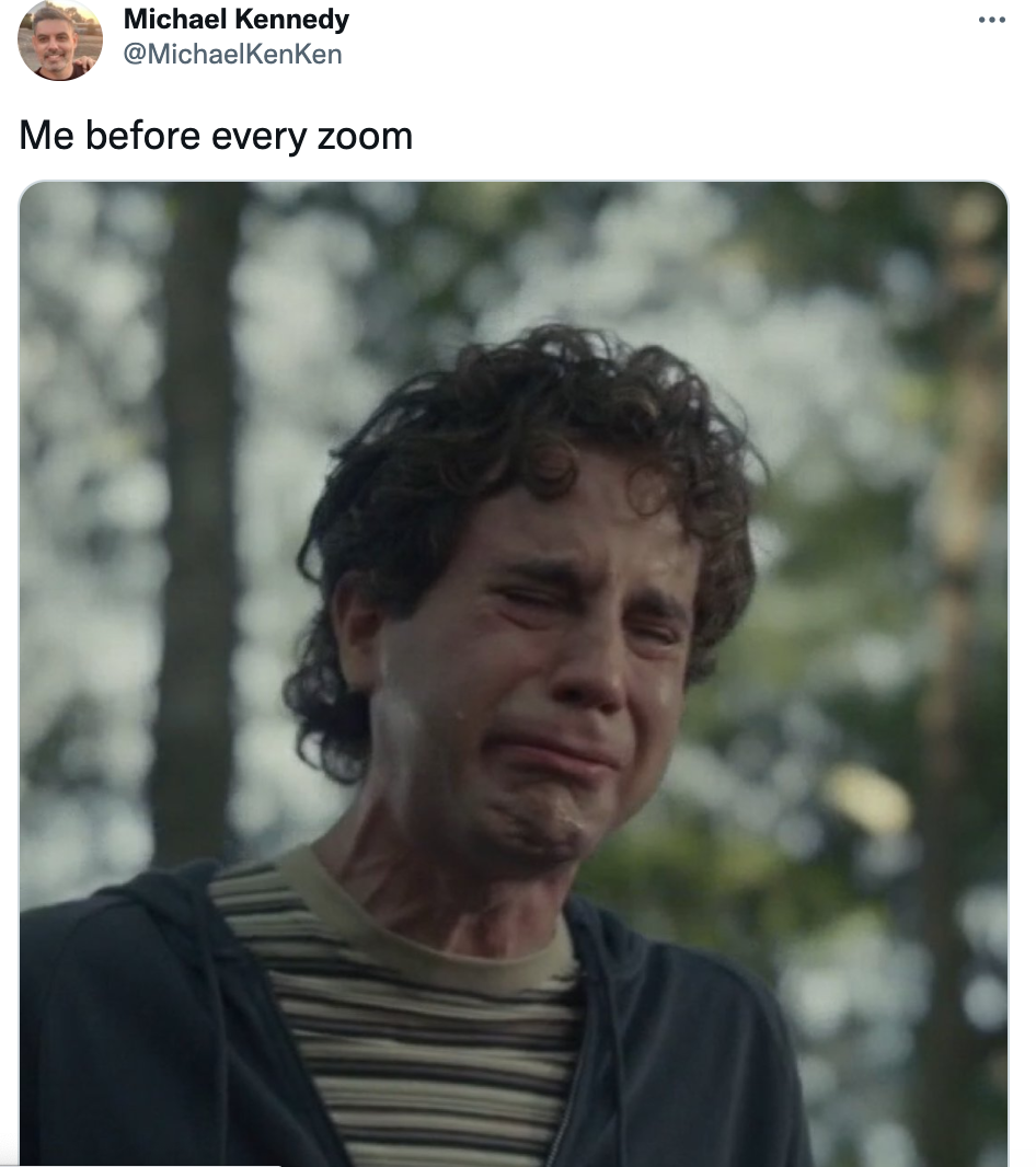 Pre-Zoom | Crying Evan Hansen | Know Your Meme