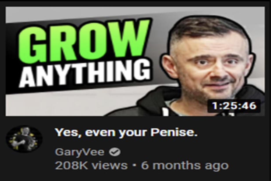 Gary will grow anything to size | Gary Vee | Know Your Meme