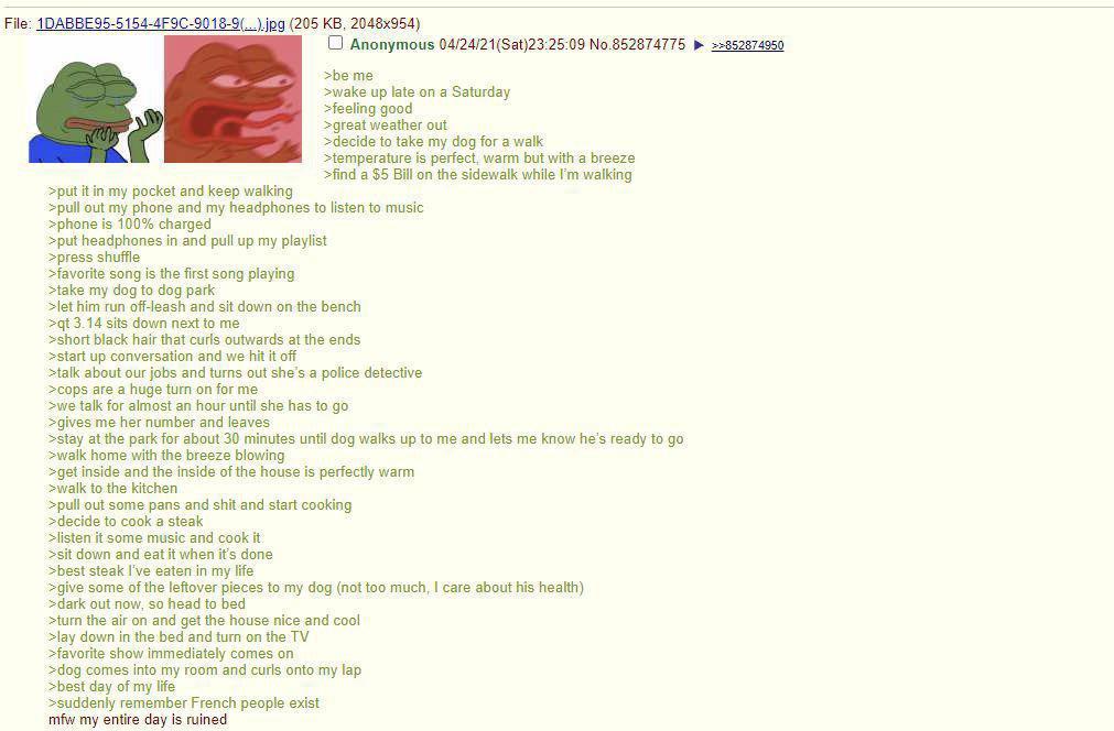 it was a good day | /r/Greentext | Greentext Stories | Know Your Meme