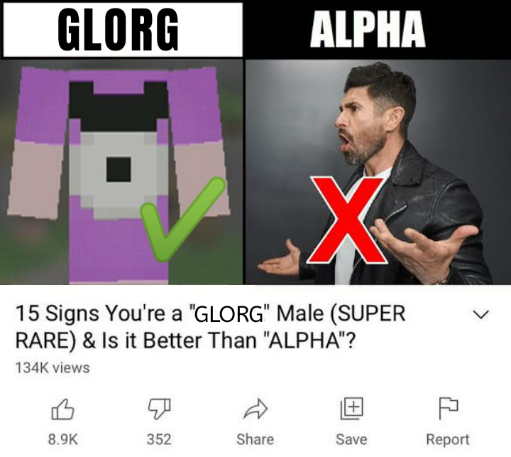 Glorg from Glorg | /r/okbuddyretard | OkBuddyRetard | Know Your Meme