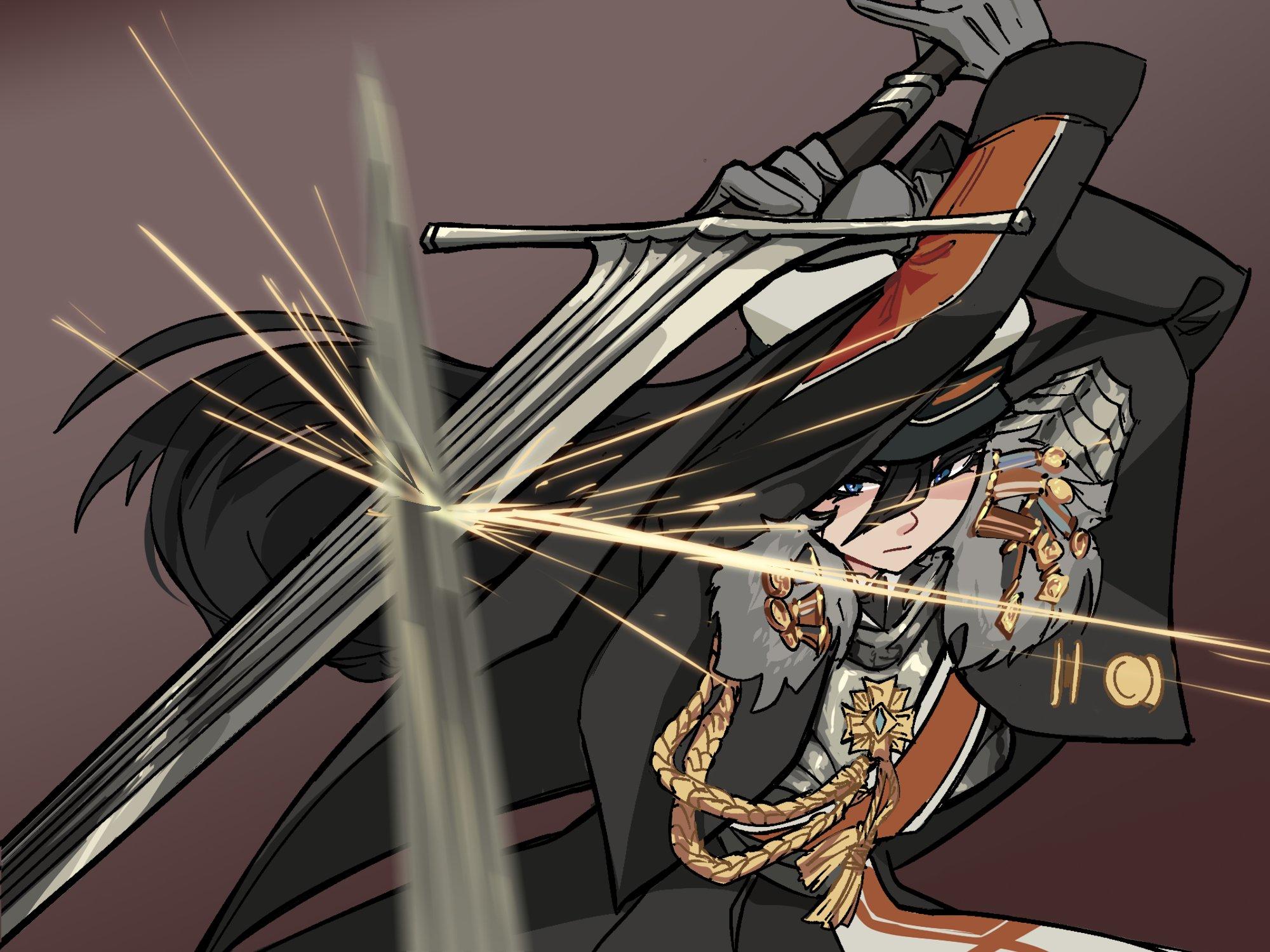 Fell in love with the 5 fuller longsword. | Centurii-chan | Know Your Meme