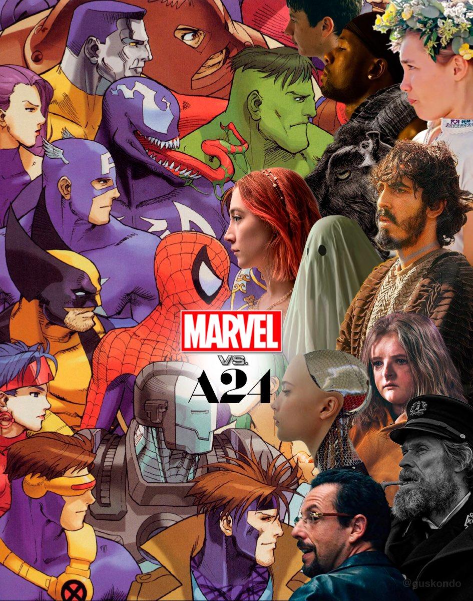 Marvel vs. A24 | A24 | Know Your Meme