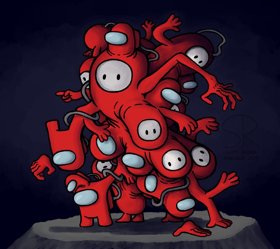 I think Red may be sus... | Among Us | Know Your Meme